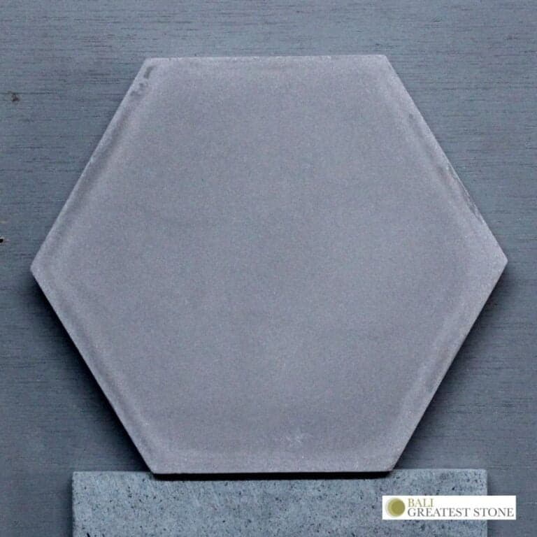 Hexagon Plane Grey – Bali Greatest Stone – Pemasok dan Eksportir Ubin ...