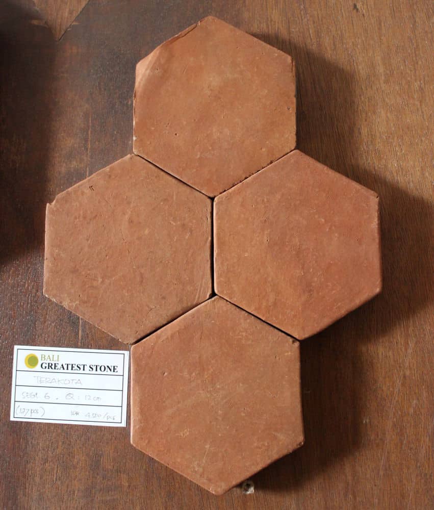 Terakota Segi 6 Q 12cm – Bali Greatest Stone – Pemasok dan Eksportir ...