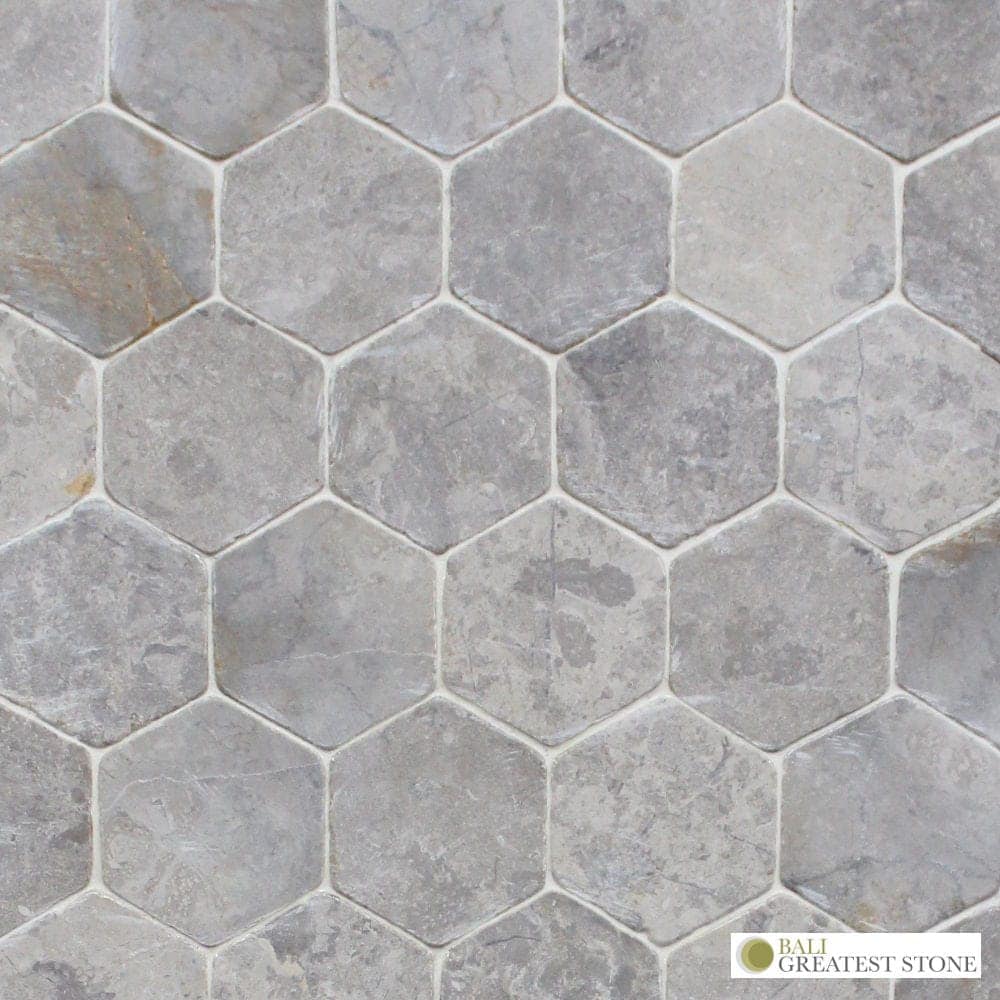Hexagon Light Grey – Bali Greatest Stone – Pemasok dan Eksportir Ubin ...